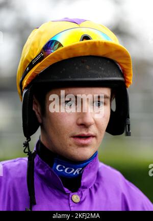 Brendan Powell, jockey on November Racing Weekend Friday at Ascot ...