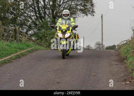 North West Blood Bikes Lancs and Lakes volunteer Yamaha liveried ...