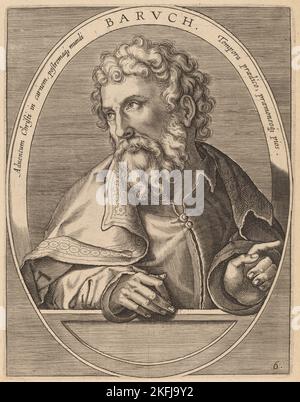 Illustration of Baruch Ben Neriah Scribe of Prophet Jeremiah - Baruch ...