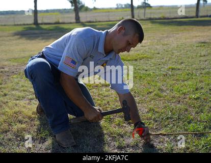 Spc Josh Maldonado, a Fort Carson Mountain Color Guard (FCMCG) Soldier ...