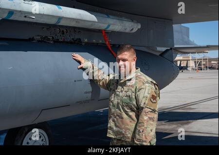 Tech. Sgt. Tyler Adams, 757th Aircraft Maintenance Squadron flight line ...