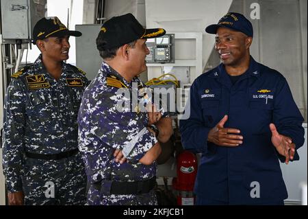 Capt. Willie Carmichael, commanding officer, U.S. Coast Guard Cutter ...