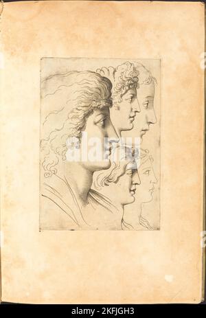 Print from Drawing Book, c. 1610/1620 Stock Photo - Alamy