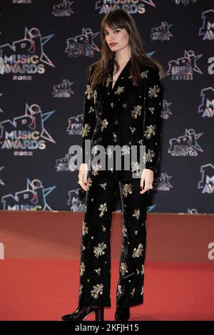 Clara Luciani attends the 24th NRJ Music at Palais des Festivals, on ...