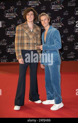 Dorian Lauduique and Cesar de Rummel from band Ofenbach attend the 24th ...