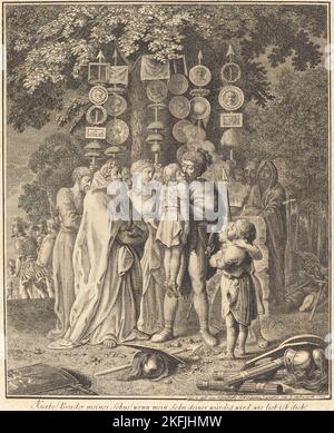 Ancient Teutons, 1782 Stock Photo - Alamy