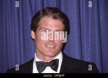 Christopher Reeve at "Stars Salute US Olympic Team" - January 29, 1984 ...