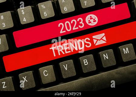 Conceptual caption 2023 Trends, Business overview things that is famous ...