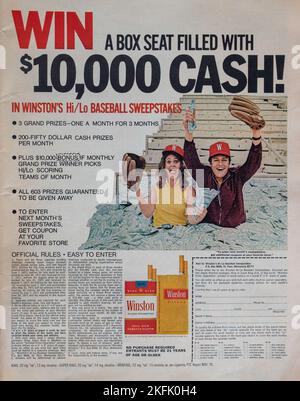 Vintage 18 June 1971 "Life" magazine advert, USA Stock Photo - Alamy