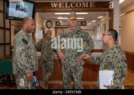 Vice Admiral Yancy Lindsey, commander, Navy Installations Command ...