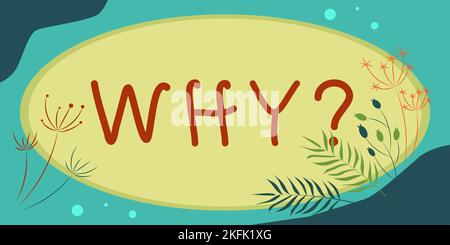 Hand writing sign Why. Business idea Asking for what reason and purpose ...