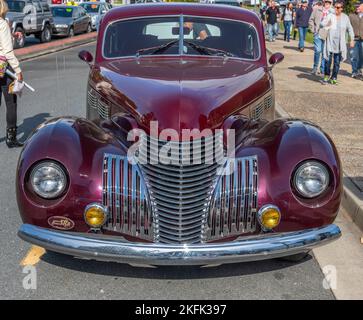 1940 series 70 Cadillac heavily customised at the Cooly Rocks On retro ...
