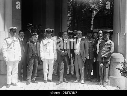 Viscount Ishii Kikujiro, Head of Japanese Mission To U.S., 1917 ...