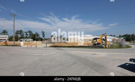 The building site for P695 Center for Naval Aviation Technical Training ...