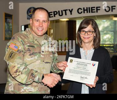 Col. Scott Kindberg, chief of staff, U.S. Army Sustainment Command ...
