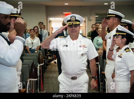 NEWPORT, R.I. (Sept. 22, 2022) Retired U.S. Navy Rear Adm. Sinclair ...