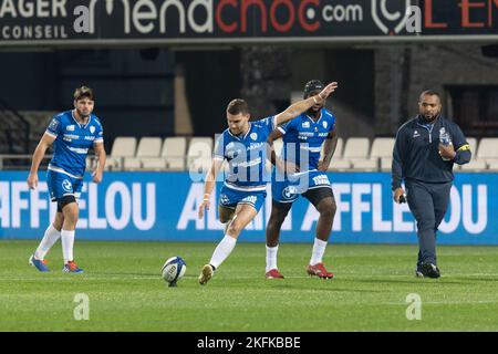 Maxime Lafage of Vannes during the French championship Pro D2 rugby ...