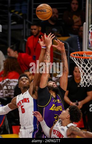 Detroit Pistons guard Hamidou Diallo (6) in the second half of an NBA ...