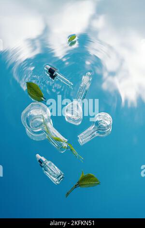 Laboratory research and development of cosmetics for body care ...