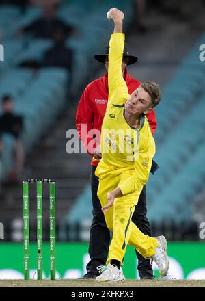 ADAM ZAMPA of Australia,during Game 2 of the Australia vs India 2025/26 ...