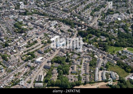 Redruth High Street Heritage Action Zone, Cornwall, 2021 Stock Photo ...