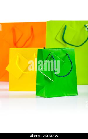 composition of paper bags Stock Photo - Alamy