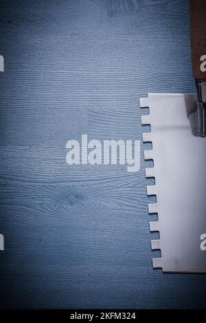 copyspace image paint scraper on vintage wood board Stock Photo - Alamy