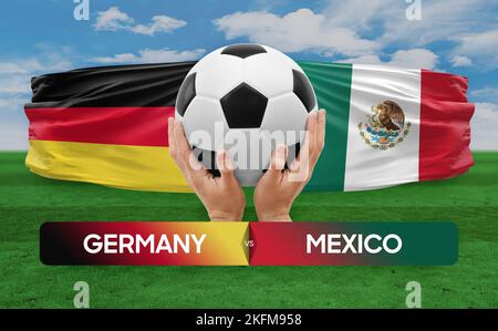 Germany vs Mexico national teams soccer football match competition ...