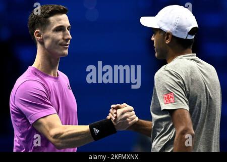 Joe Salisbury of Great Britain and Neal Skupski of Great Britain ...
