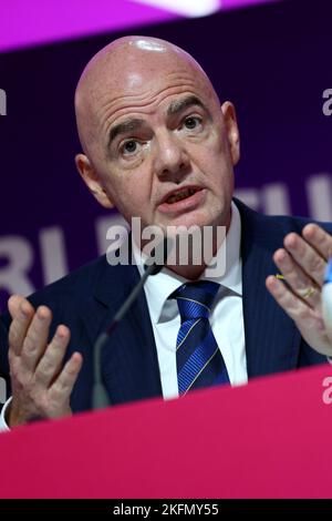 Al Rajjan, Qatar. 19th Nov, 2022. Soccer, preparation for the World Cup ...