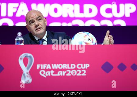 Al Rajjan, Qatar. 19th Nov, 2022. Soccer, preparation for the World Cup ...