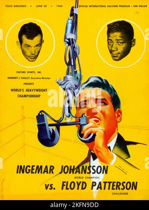 Heavyweight boxing champion of the world Floyd Patterson with his ...