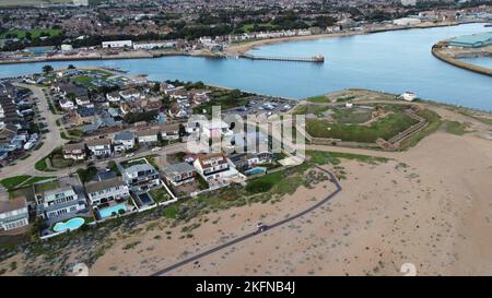 Aerial view of Shoreham Fort Stock Photo - Alamy