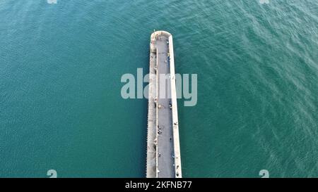 Aerial views of Shoreham Harbour, East Sussex UK Stock Photo - Alamy