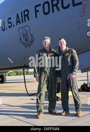 Col. Ken Humphrey, 507th Operations group commander, celebrates with ...