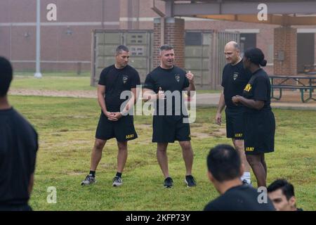 During discussion, U.S. Army Brigadier General Kevin Meisler of the ...