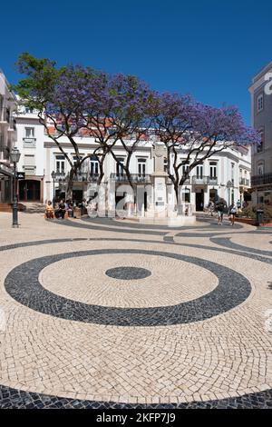 Lagos centre in the Algarve coast Stock Photo - Alamy