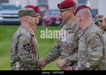 Maj. Gen. Brian S. Eifler, 11th Airborne Division commanding general ...