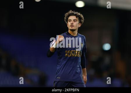 Ayoub Assal #10 of AFC Wimbledon celebrates his goal to make it 0-2 ...