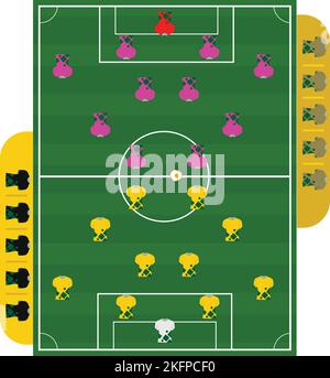 Line up squad template Stock Vector Image & Art - Alamy