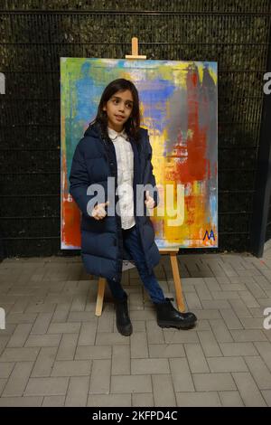 Mikail Akar bei seiner Vernissage Unbelievable in der Kunsthalle Art ...