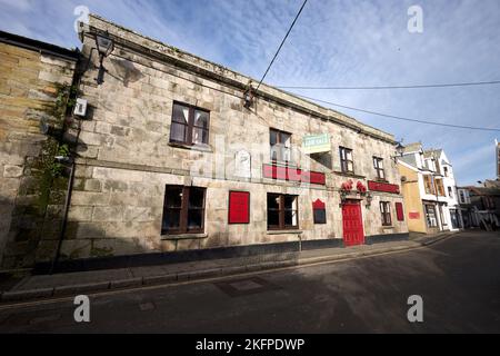 St Column Cornwall UK 11 19 2022 Town Centre Stock Photo - Alamy