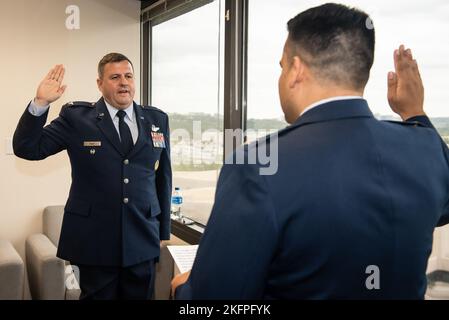 CRYSTAL CITY, VA. (September 30, 2022) – Lt Col Grant Paap, the F-35 ...