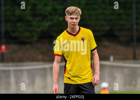 Swansea, Wales. 19 November 2022. Zane Myers of Swansea City under ...