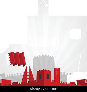 Bahrain National Day on 16 December Stock Vector Image & Art - Alamy