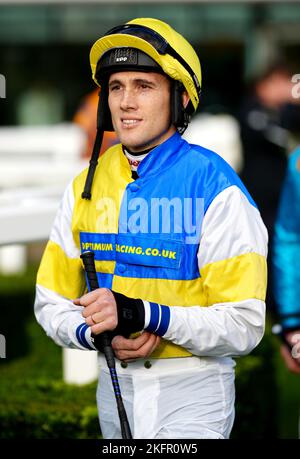Alan Johns, jockey on November Racing Weekend Saturday at Ascot ...