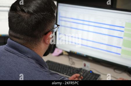 Joseph Drotos, a project controls management engineer for the U.S. Army ...