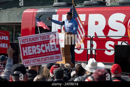 Smyrna, Georgia, USA. 19th Nov, 2022. Republican Senate candidate ...