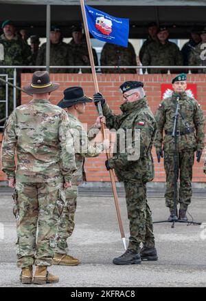 Polish Armed Forces Brig. Gen. Piotr Fajkowski, 15th Mechanized ...