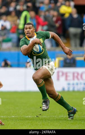 Genova, Italy, 19/11/2022, Damian Willemse of South Africa during the ...
